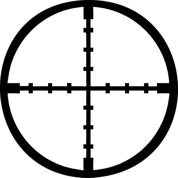 Crosshair, military - Die Cut Vinyl Sticker Decal – Blasted Rat