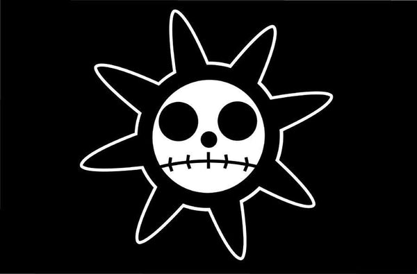 One Piece Jolly Roger Variation3 | Die Cut Vinyl Sticker Decal | Blast ...